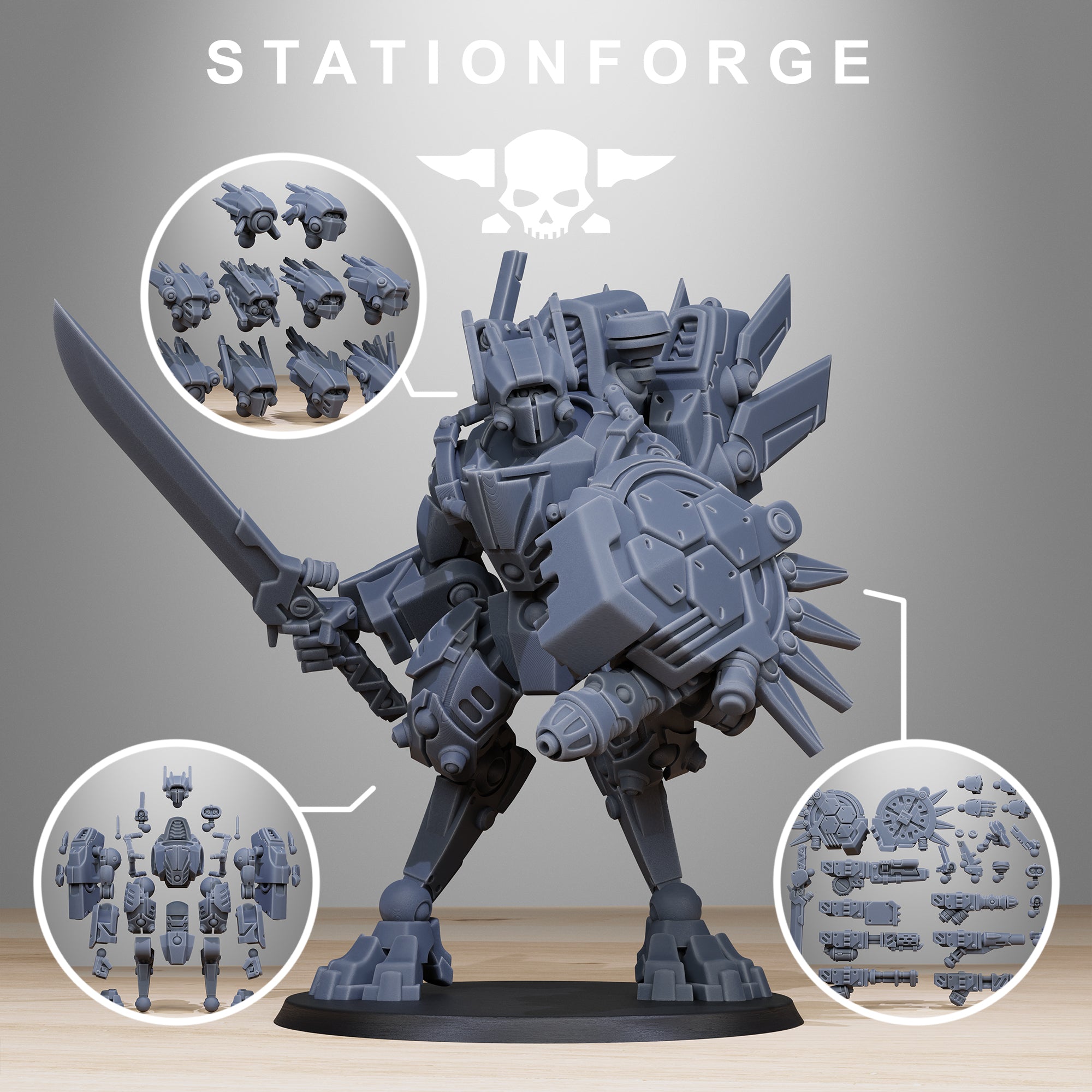 Tarion Elder Mech Mk1 Builder Kit - Station Forge – HammerLine