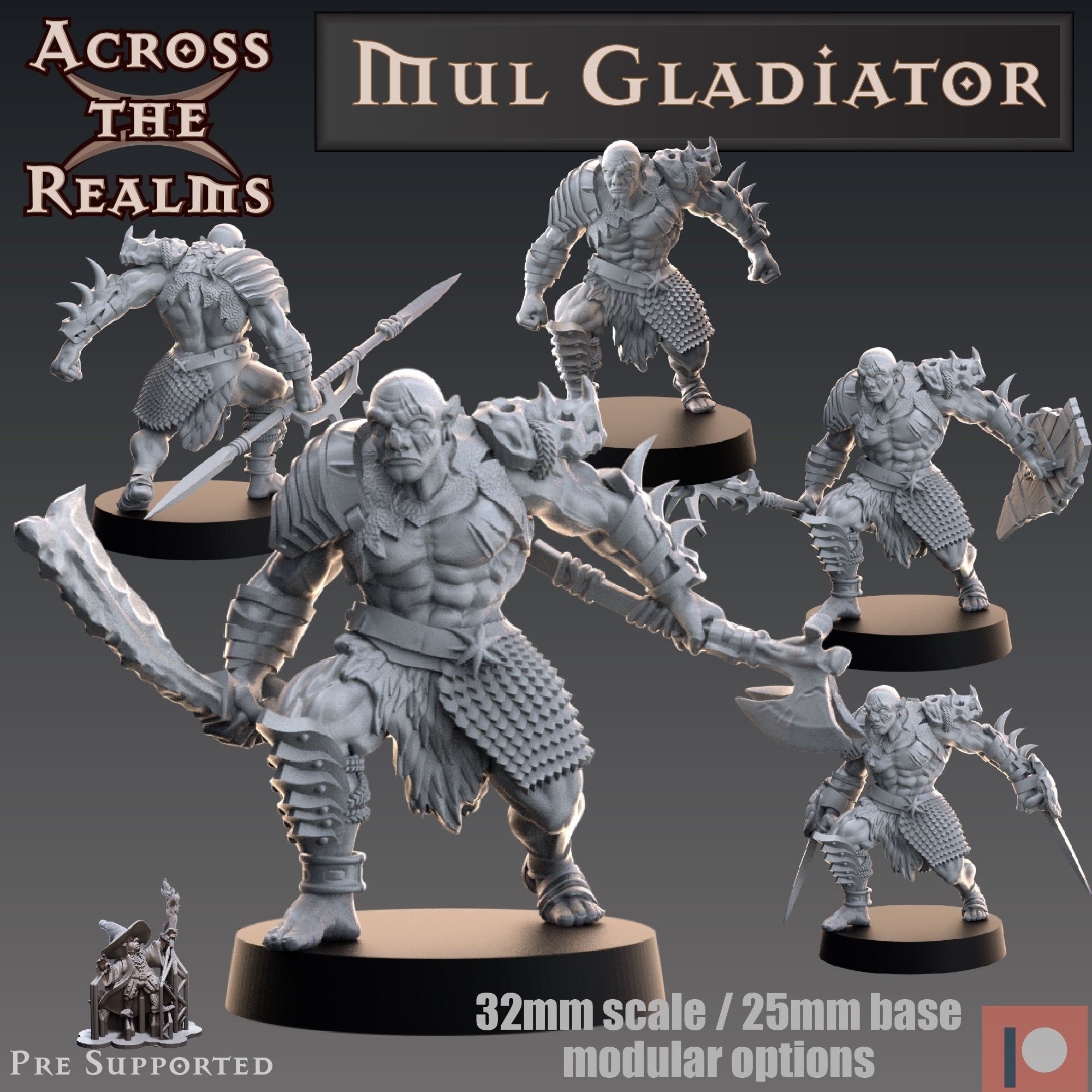 1x Mul Gladiator - Across the Realms – HammerLine