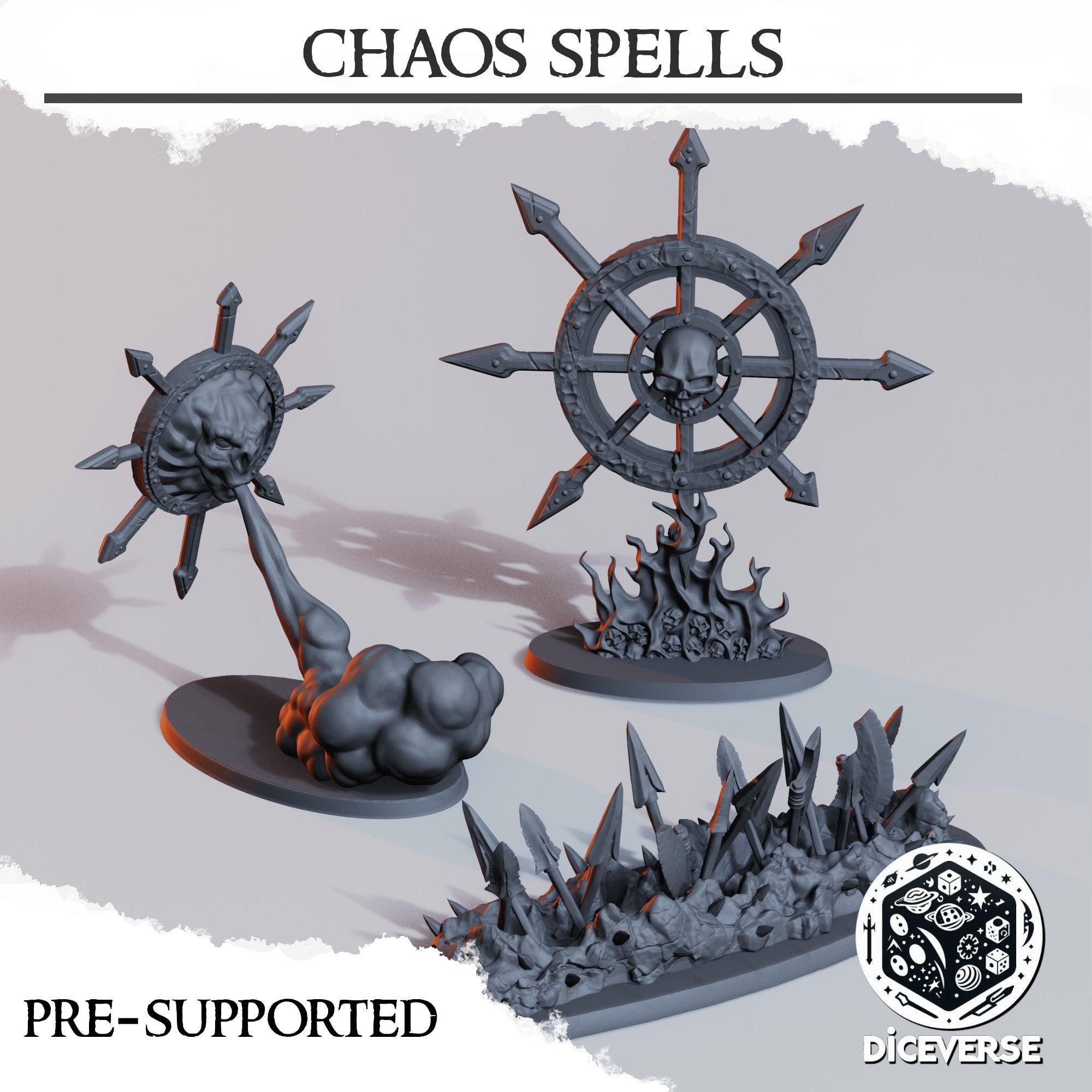 Chaos Spells Pack - Diceverse – HammerLine