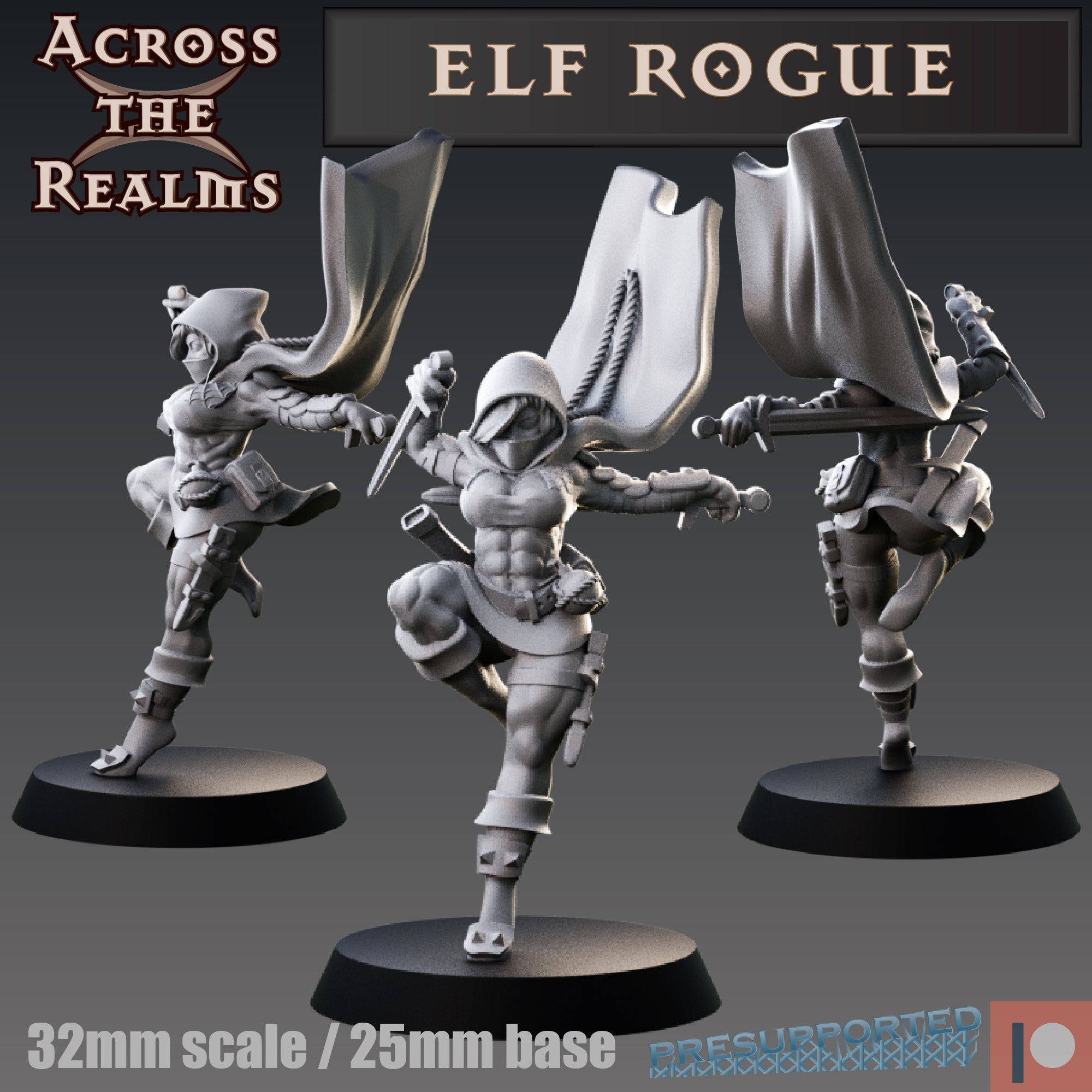 1x Elf Rogue - Across the Realms – HammerLine