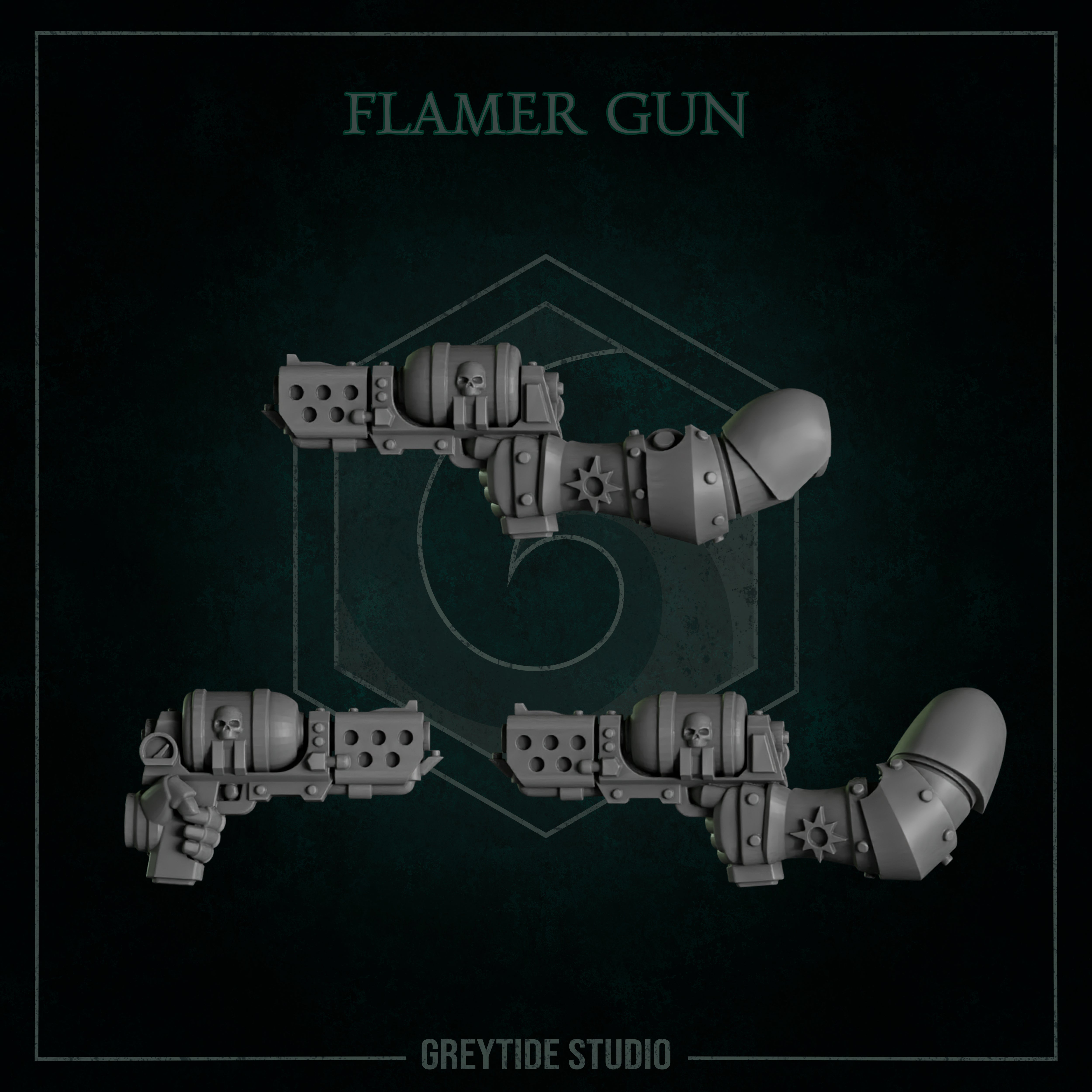 Flamer Gun - GreyTide Studio – HammerLine