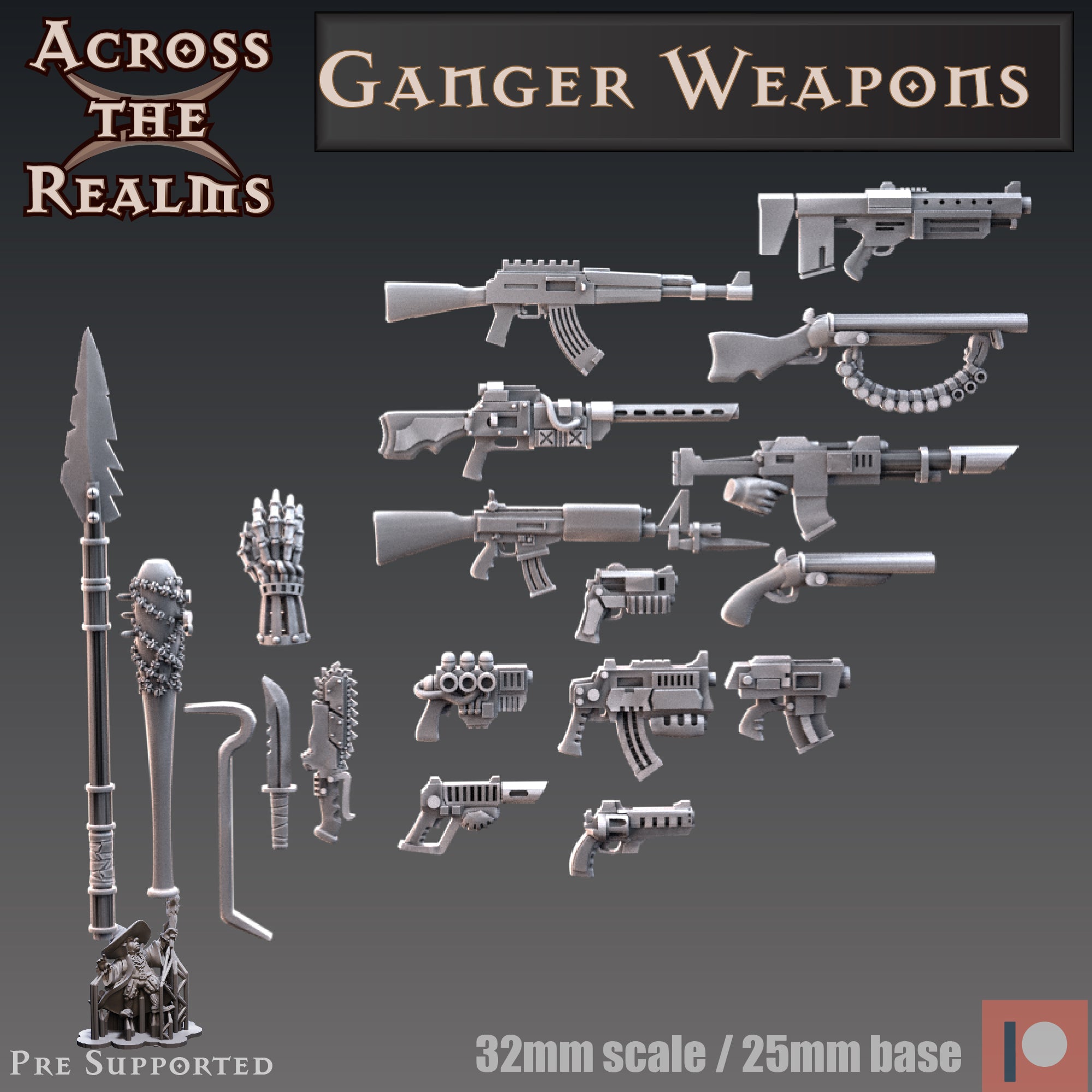 Weapon Bundle - Modern and Sci-Fi - Across the Realms – HammerLine