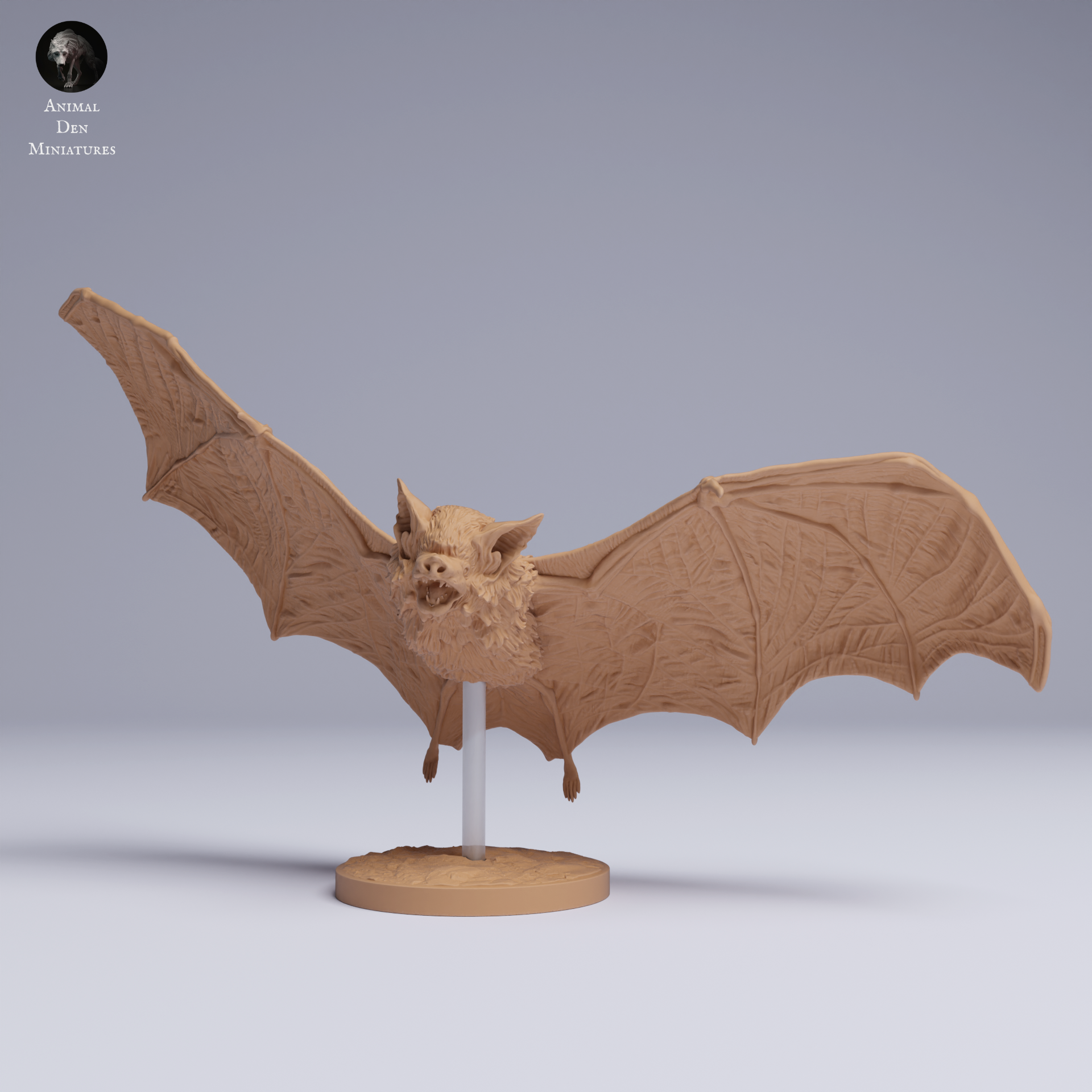 Kitti's Hog-Nosed (Bumblebee) Bat Flying - Animal Den Miniatures ...