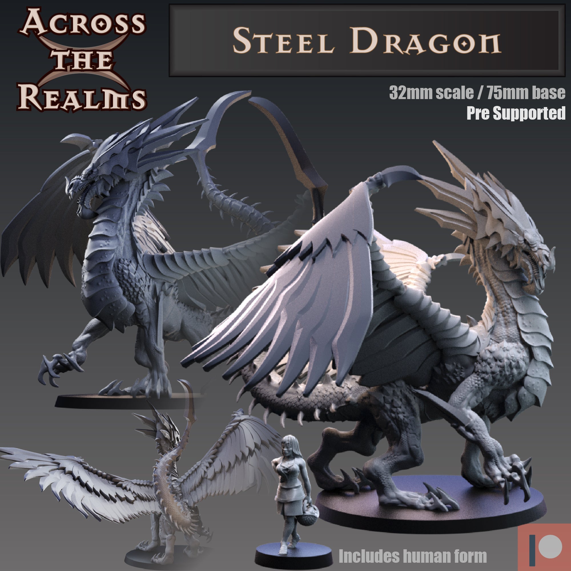Steel Dragon - Across the Realms – HammerLine