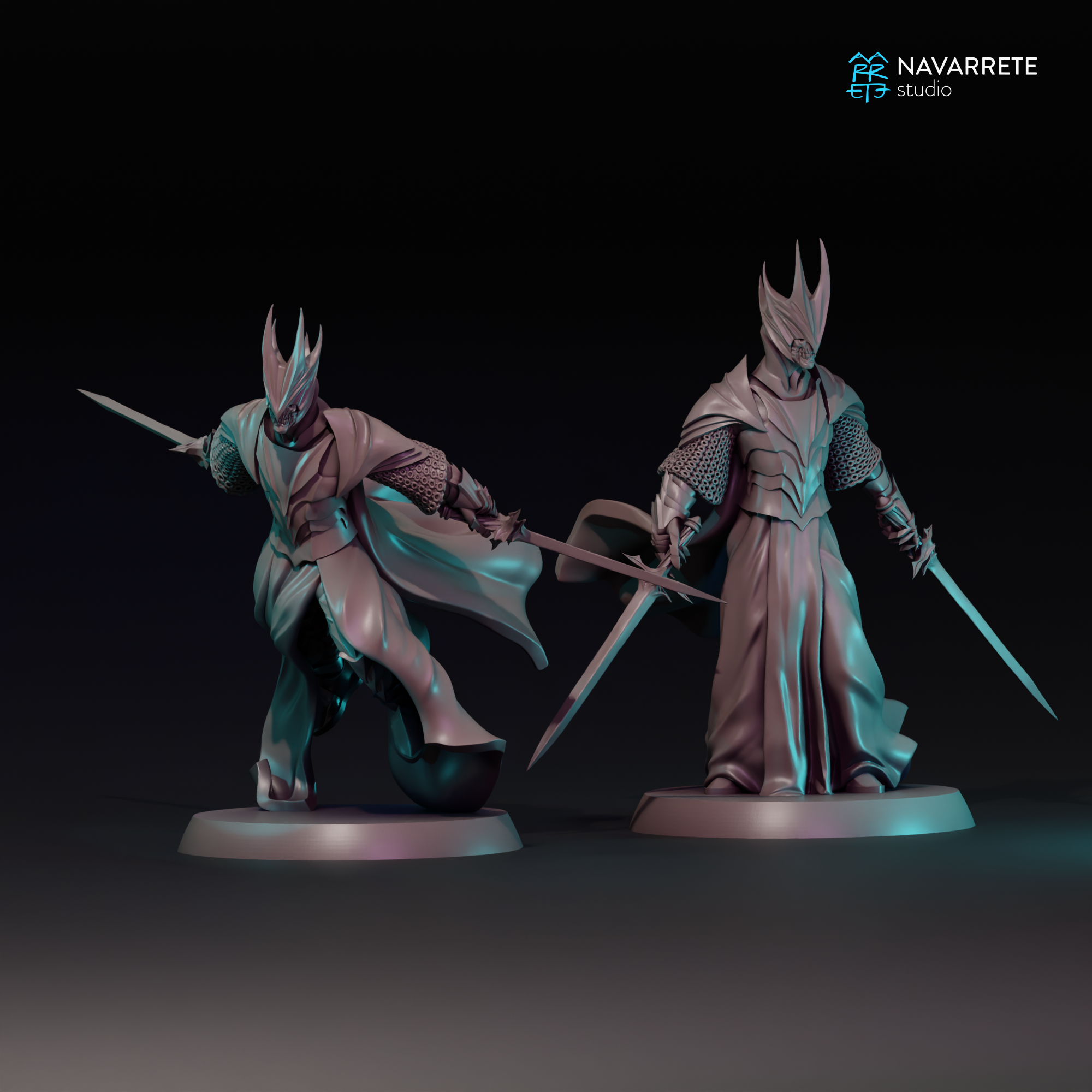 2x The Dark Lieutenant Spectral Version - Navarrete Studio – HammerLine