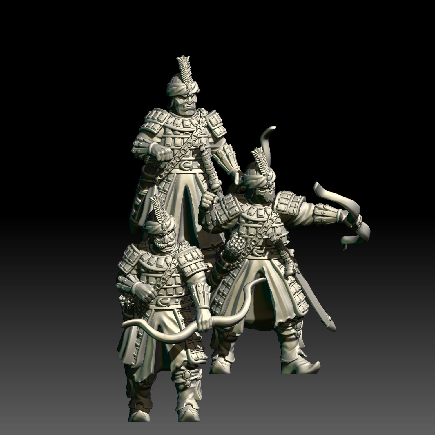 Warriors of the East Archers - KzK Minis – HammerLine