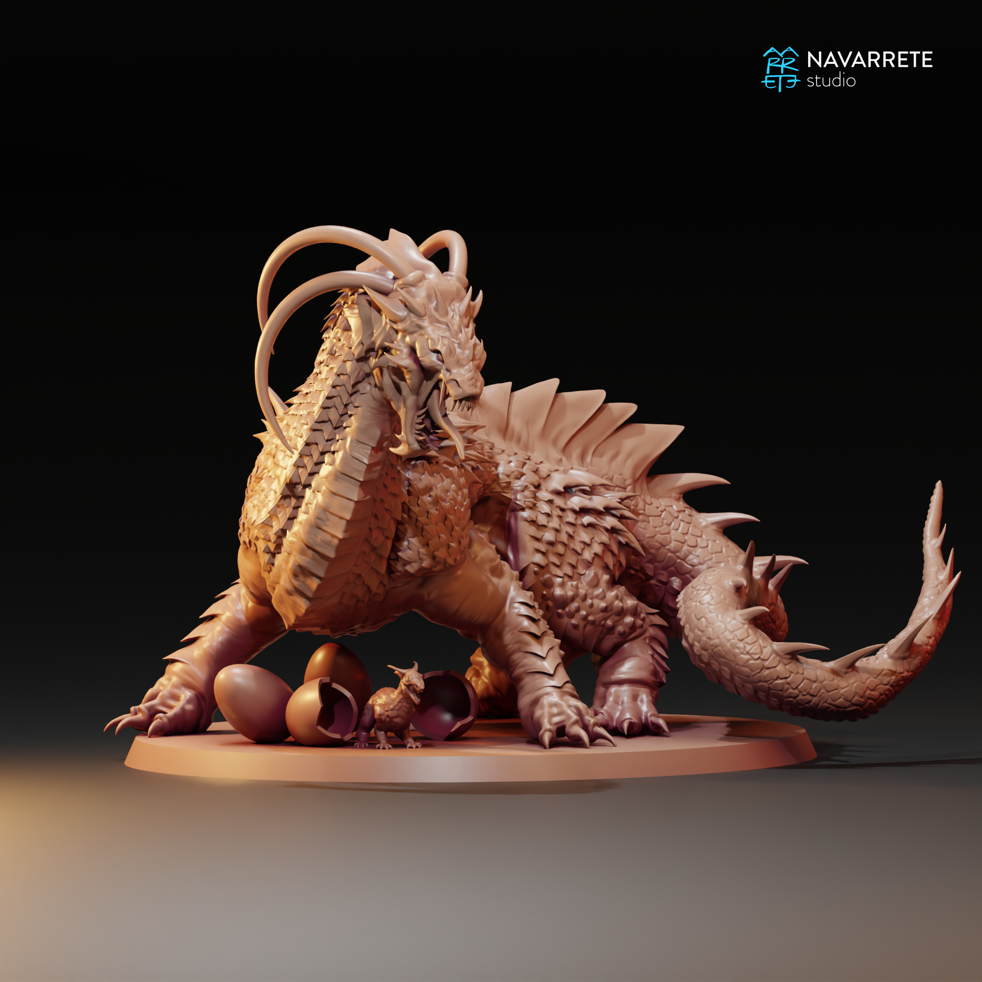 Dragon of Depths (Drake) - Navarrete Studio – HammerLine