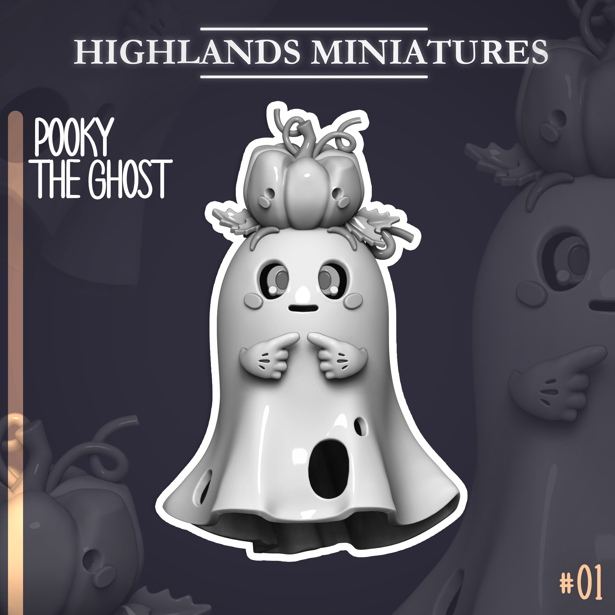 Pooky the Ghost - Highlands Miniatures – HammerLine