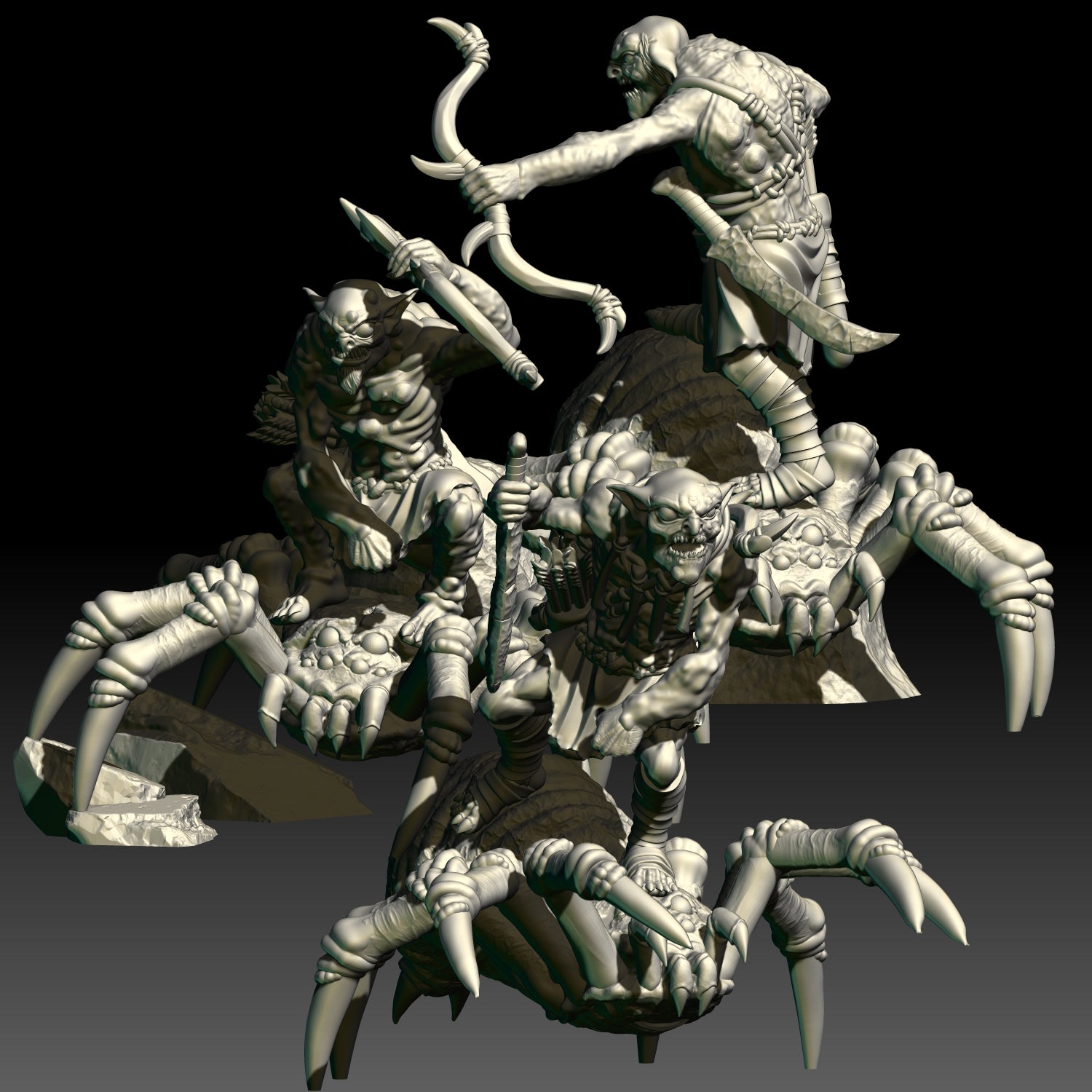 Troglodyte Spider Riders - KzK Minis – HammerLine