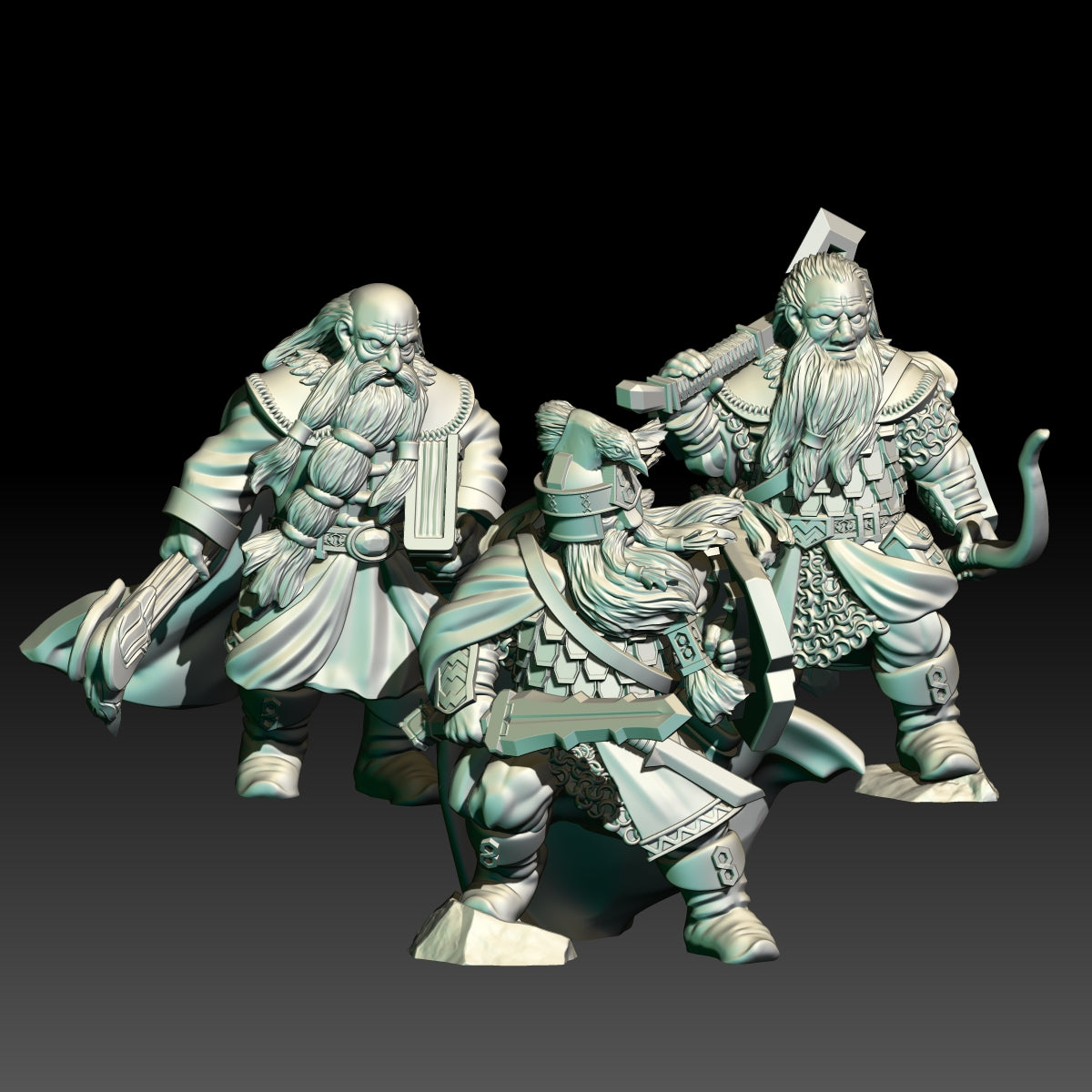 Dwarven Heroes - KzK Minis – HammerLine