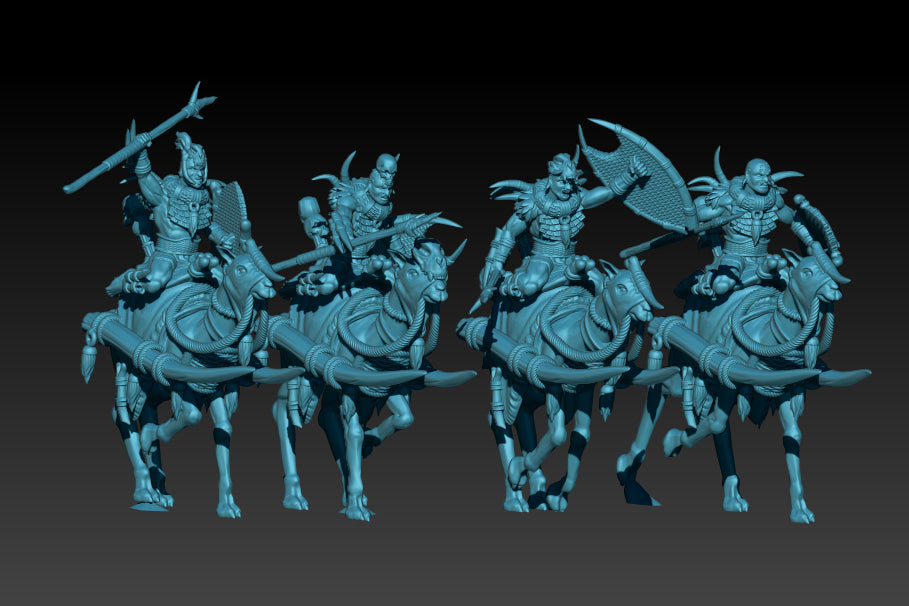 4x Far South Camel Riders - KzK Minis – HammerLine