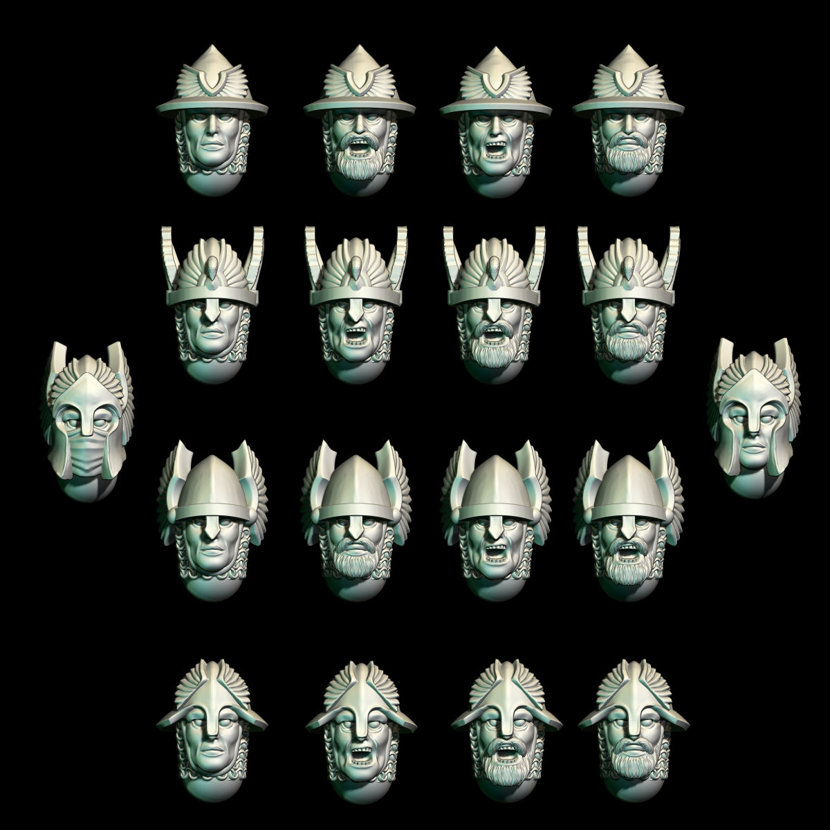White Tower Heads - KzK Minis – HammerLine