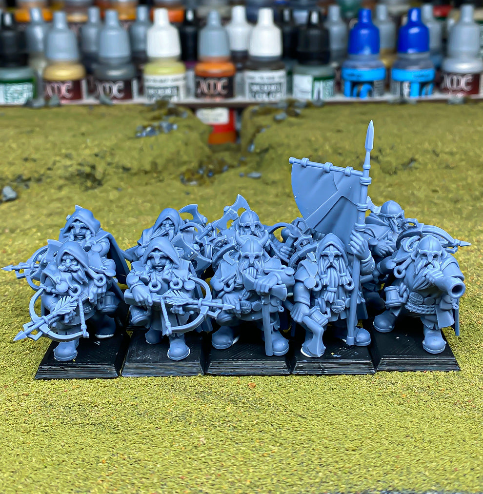 Dwarf Rangers - Highlands Miniatures – HammerLine